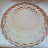 Anchor Hocking Bubble Pink Bowl - Old Time Glass