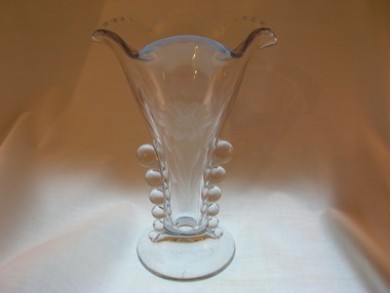 Imperial Glass Candlewick Vase - Old Time Glass